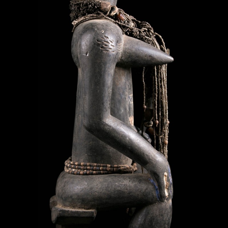 Female figure - Baule - Ivory Coast - traditional african art 00306