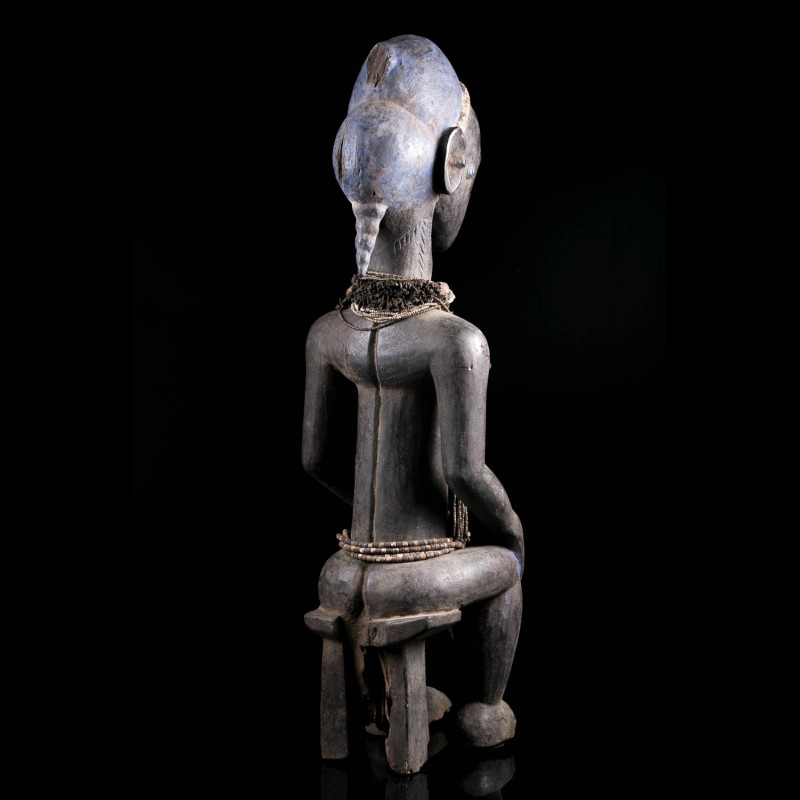 Female figure - Baule - Ivory Coast - traditional african art 00306