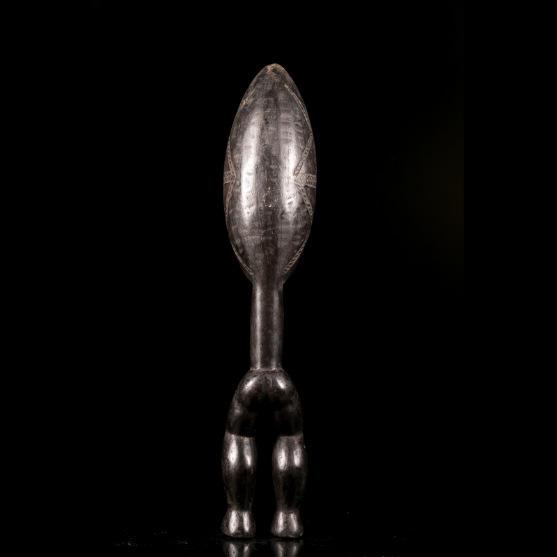 Dan Wakemia or Wunkirmian spoon - African art of Ivory Coast