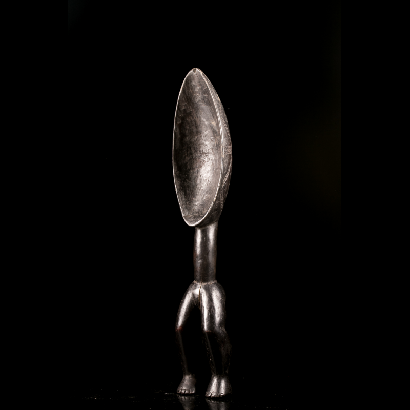 Dan Wakemia or Wunkirmian spoon - African art of Ivory Coast