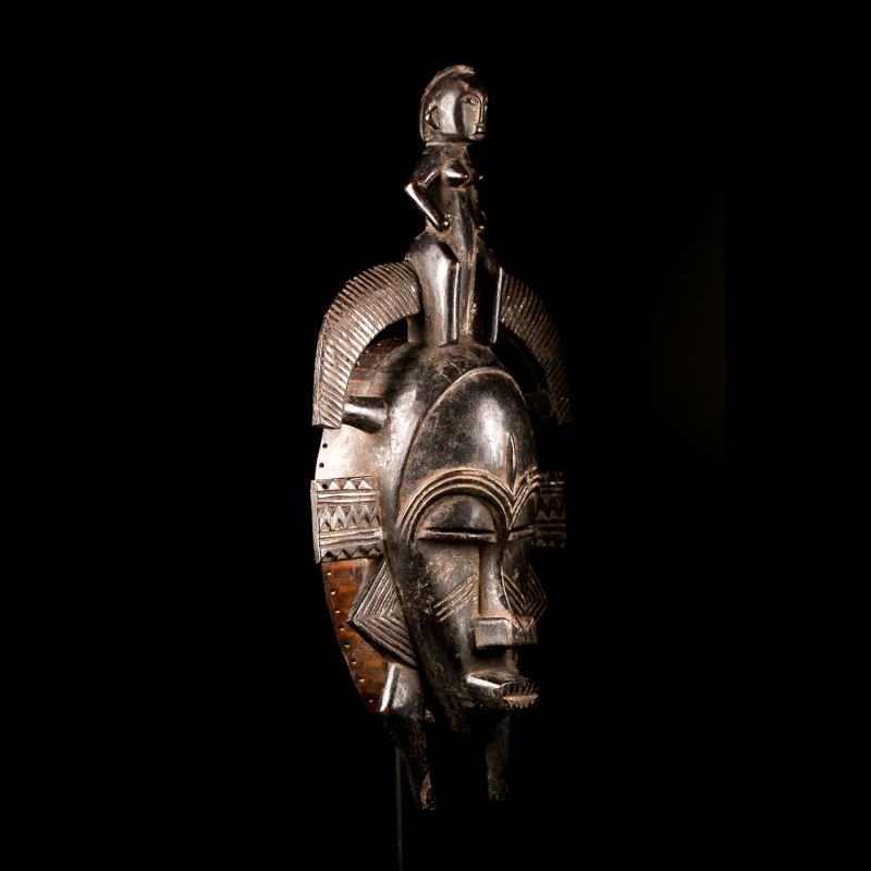 Senufo Kpeliye african mask - Art collection Jean-Pierre Schmidt