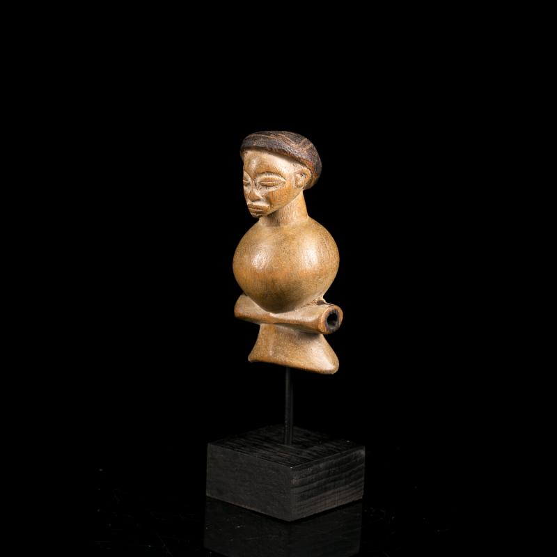 Chokwe african whistle - African Art from Angola