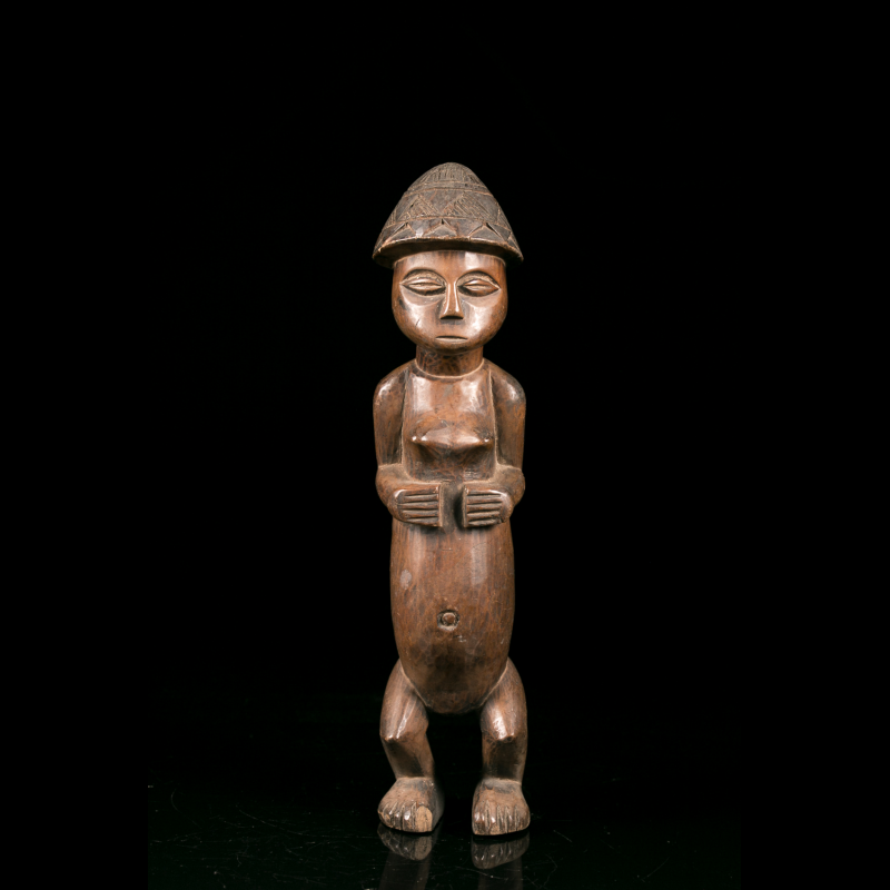 Lwena Anthropomorphic Figure - African Art Gallery