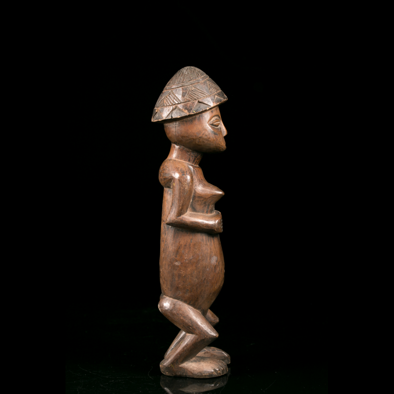 Lwena Anthropomorphic Figure - African Art Gallery