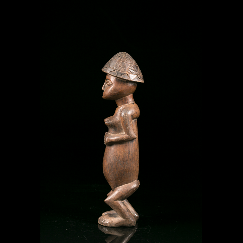 Lwena Anthropomorphic Figure - African Art Gallery