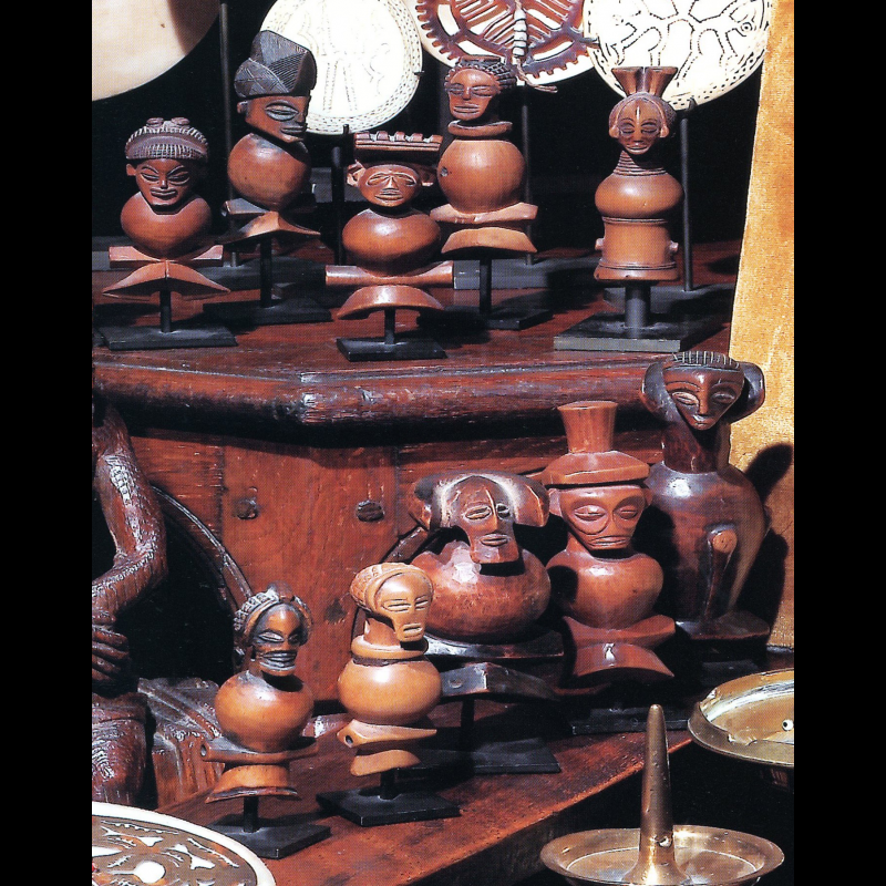 Chokwe african whistle - African Art from Angola