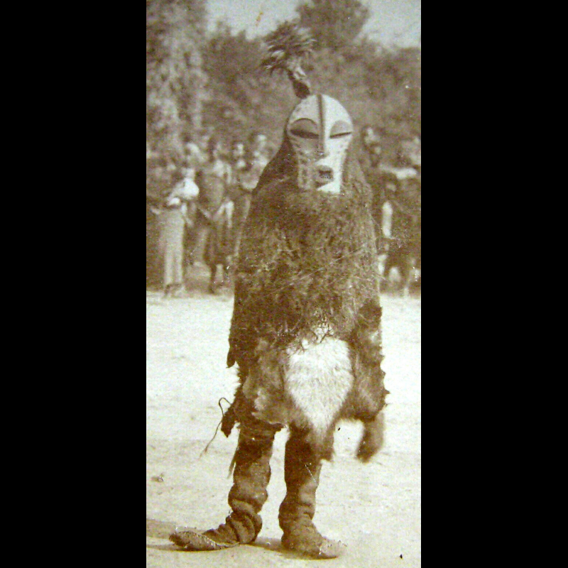 Songye Kifwebe african mask - Masks of the bwadi bwa