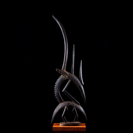 Bamana Ci Wara african mask - Dr. Kremer tribal collection Switzerland