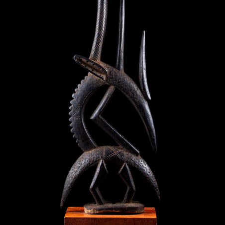 Bamana Ci Wara african mask - Dr. Kremer tribal collection Switzerland