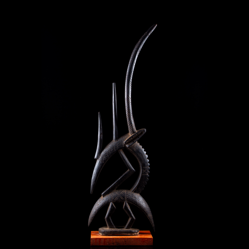 Bamana Ci Wara african mask - Dr. Kremer tribal collection Switzerland