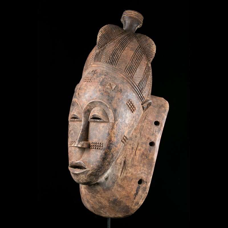 Mblo mask - Baule - Ivory Coast - primitive african art
