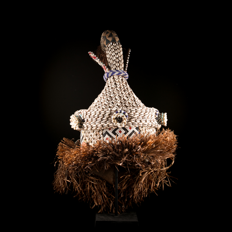 Kuba Mukyeem mask - African art from the Kuba Kingdom in Kasai