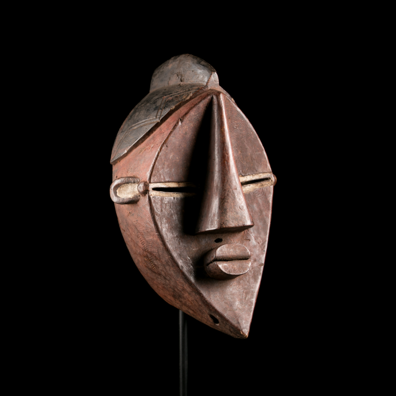 Lwalwa Mvondo mask - Lwalu african art from Congo