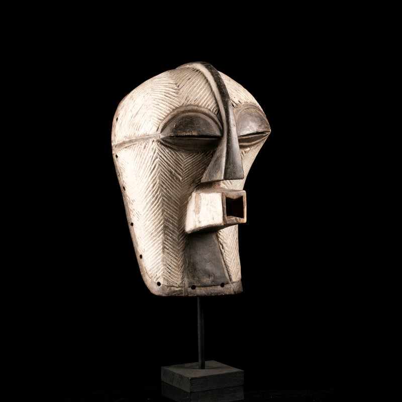 Songye Kifwebe african mask - Eastern Basongye tribal art from Congo