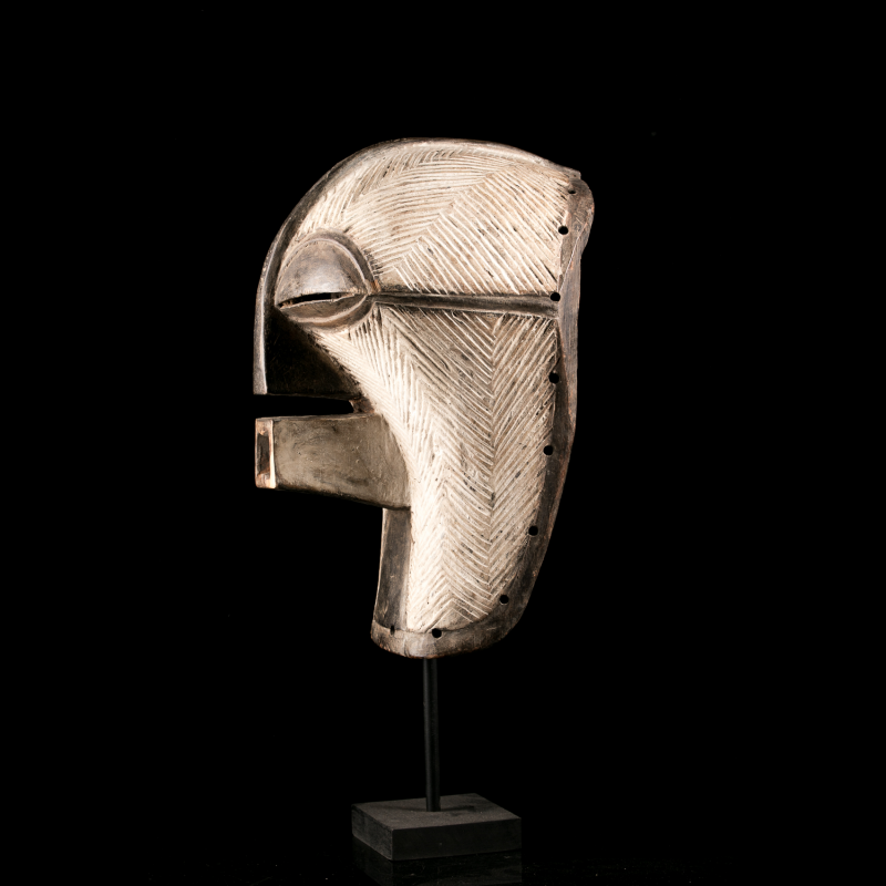 Songye Kifwebe african mask - Eastern Basongye tribal art from Congo