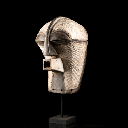 Songye Kifwebe african mask - Eastern Basongye tribal art from Congo
