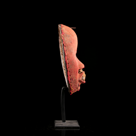 Dan mask - Fire and african art in Ivory Coast