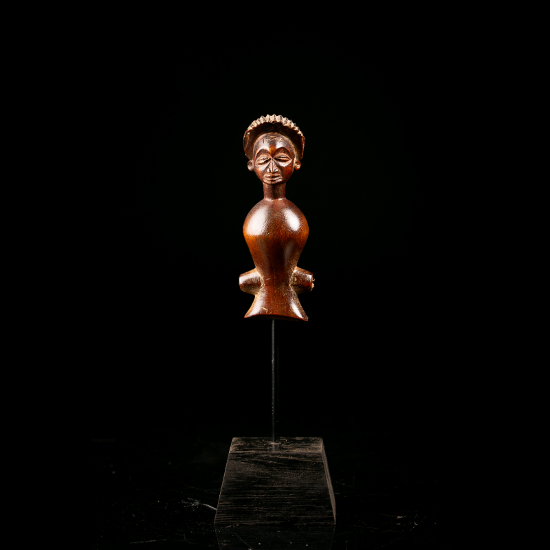 Chokwe hunting whistle - African art artifact from Angola