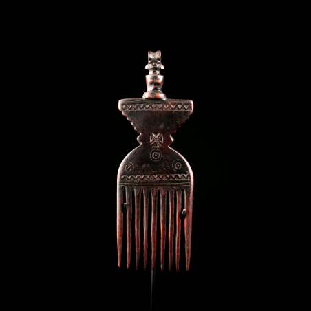 Zaramo comb - Sculpture and feminity in Tribal african art from Tanzania