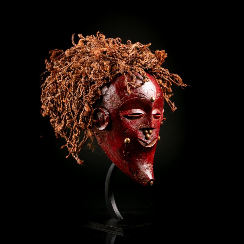 Lovale Chokwe mask - Tribal Art masks of the Mukanda initation