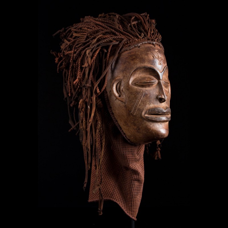 Masque Soko Mutu - Hemba - Congo - art africain