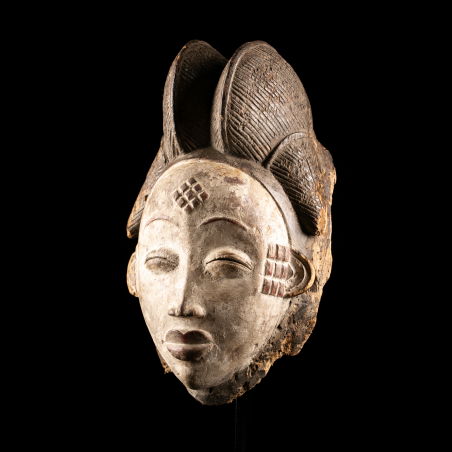 Punu Okuyi mask - African masks of the Gabon