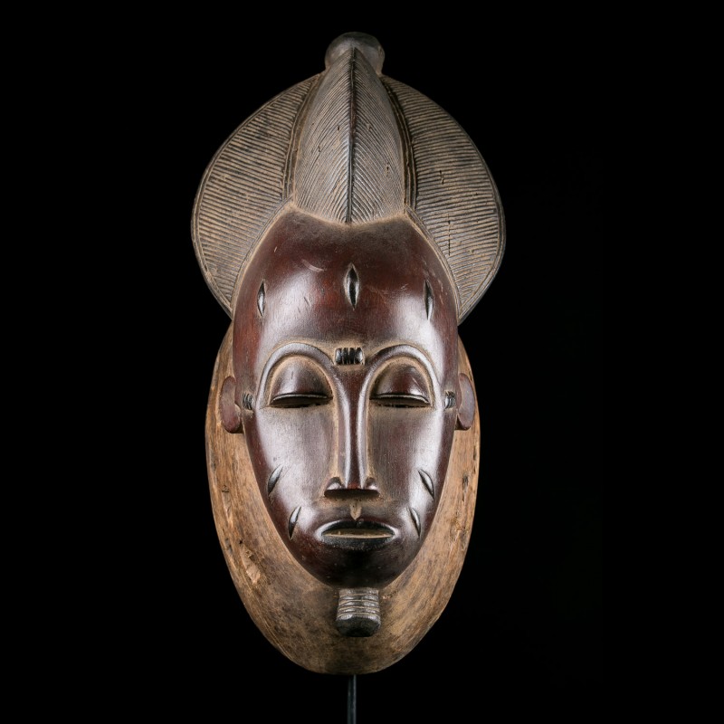 Mblo mask - Baule - Ivory Coast - primitive african art