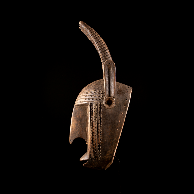 Bamana Ntomo mask - African Art masks for the initiation in Mali