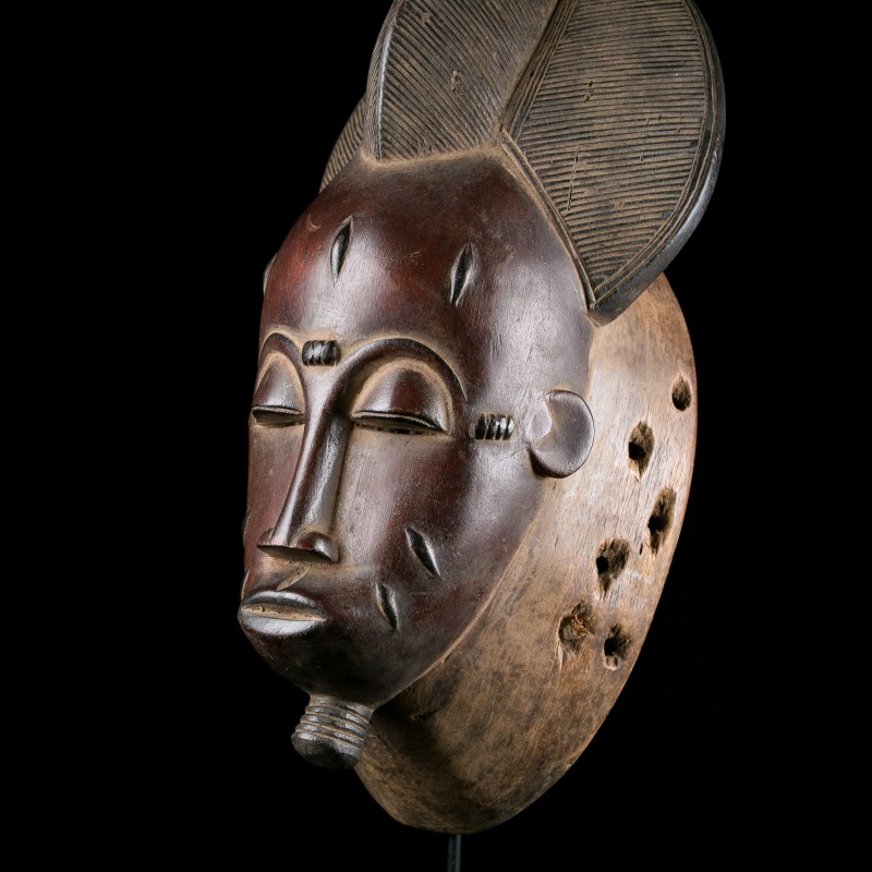 Mblo mask - Baule - Ivory Coast - primitive african art