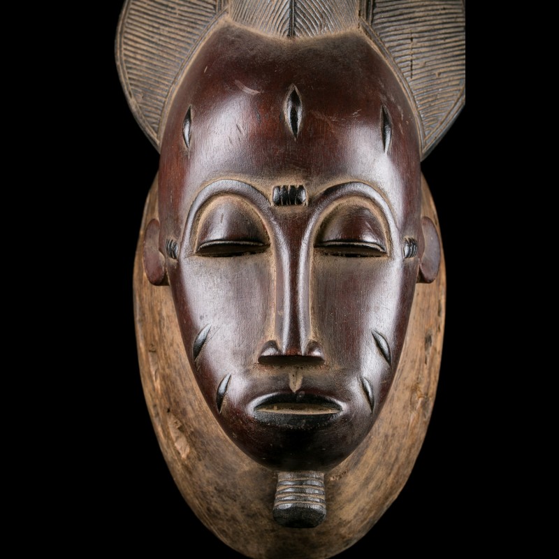 Mblo mask - Baule - Ivory Coast - primitive african art