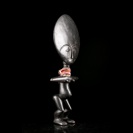 Ashanti Akua'ba doll - African art fertility figure