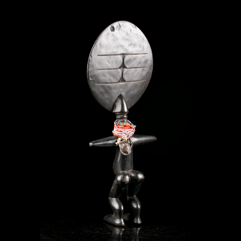 Ashanti Akua'ba doll - African art fertility figure
