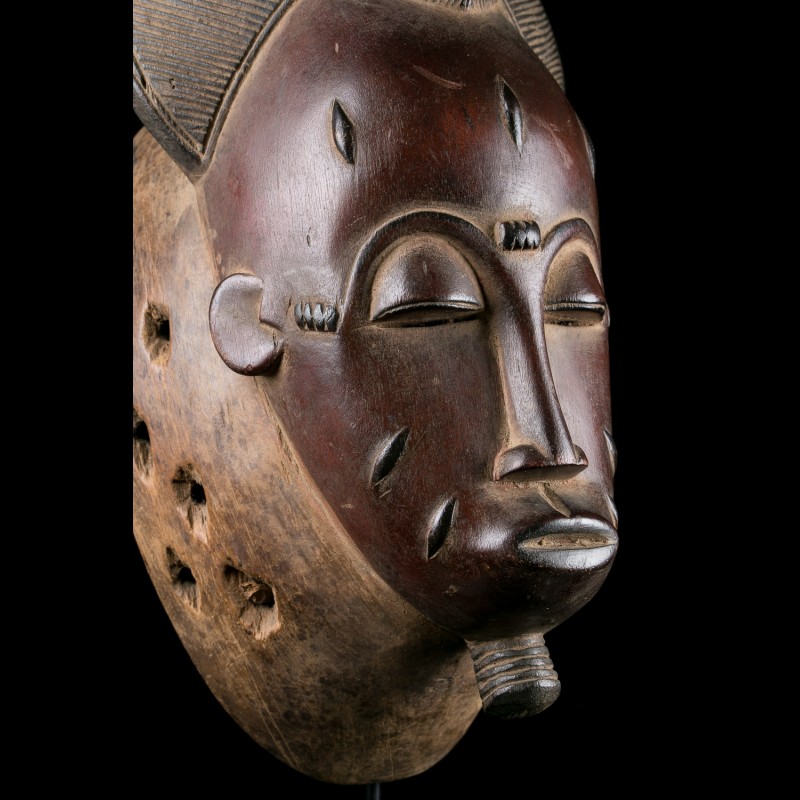 Mblo mask - Baule - Ivory Coast - primitive african art