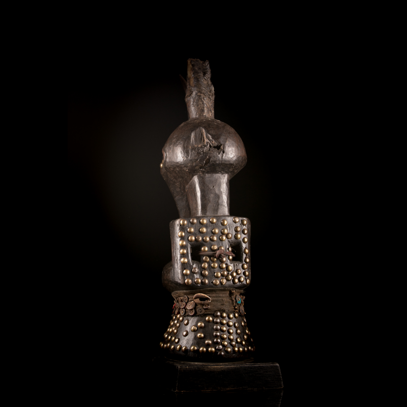Songye Nkishi power figure - African tribal Art Bob Berete collection