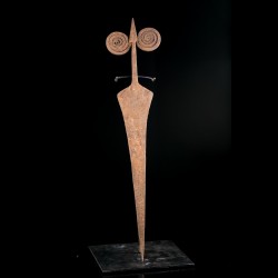 Iron primitive currency - Ngombe - Congo - traditional african art 00273