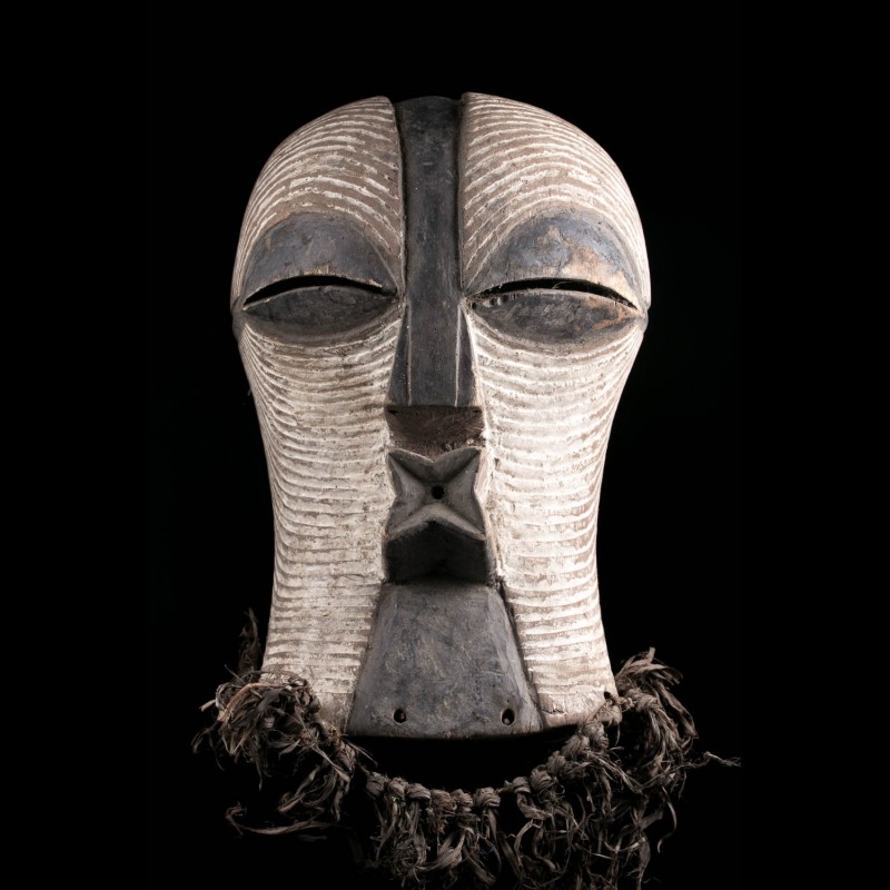Kifwebe mask - Songye - Congo - traditional african art Germany Italy 00323