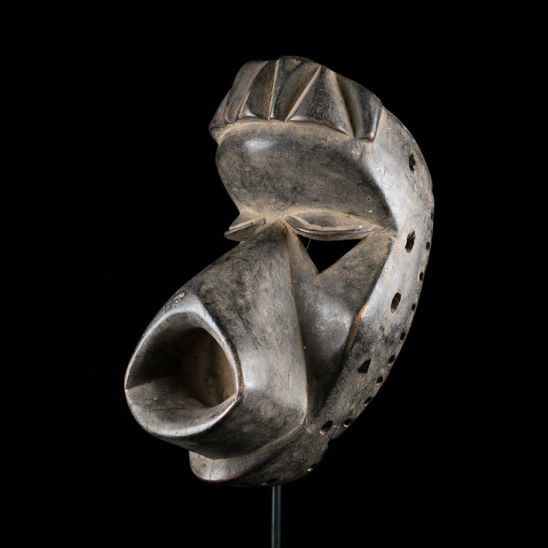 Kagle mask - Dan Kran - Ivory Coast - primitive african art