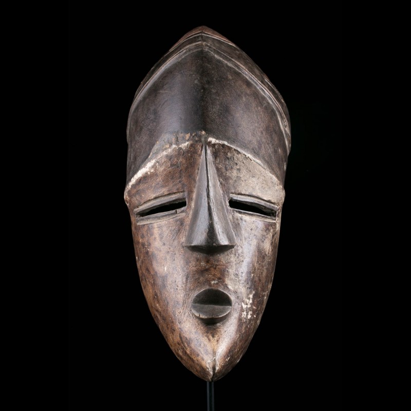 Facial mask - Lwalwa - Congo - traditional african art gallery ...