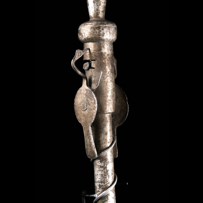 Chief sword staff from Benin - Old african art weapons