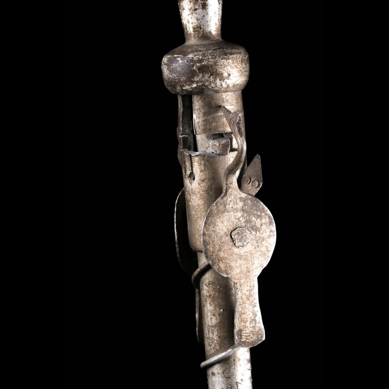 Chief sword staff from Benin - Old african art weapons