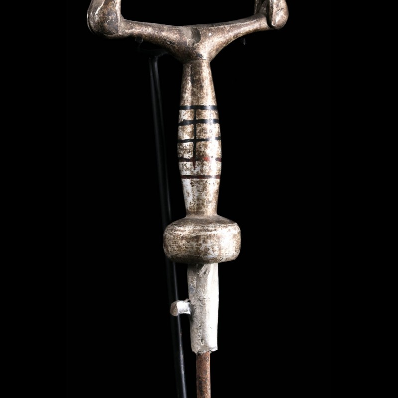 Chief sword staff from Benin - Old african art weapons