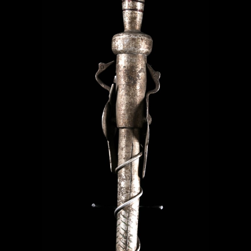 Chief sword staff from Benin - Old african art weapons