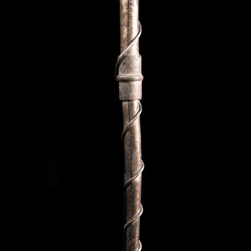 Chief sword staff from Benin - Old african art weapons
