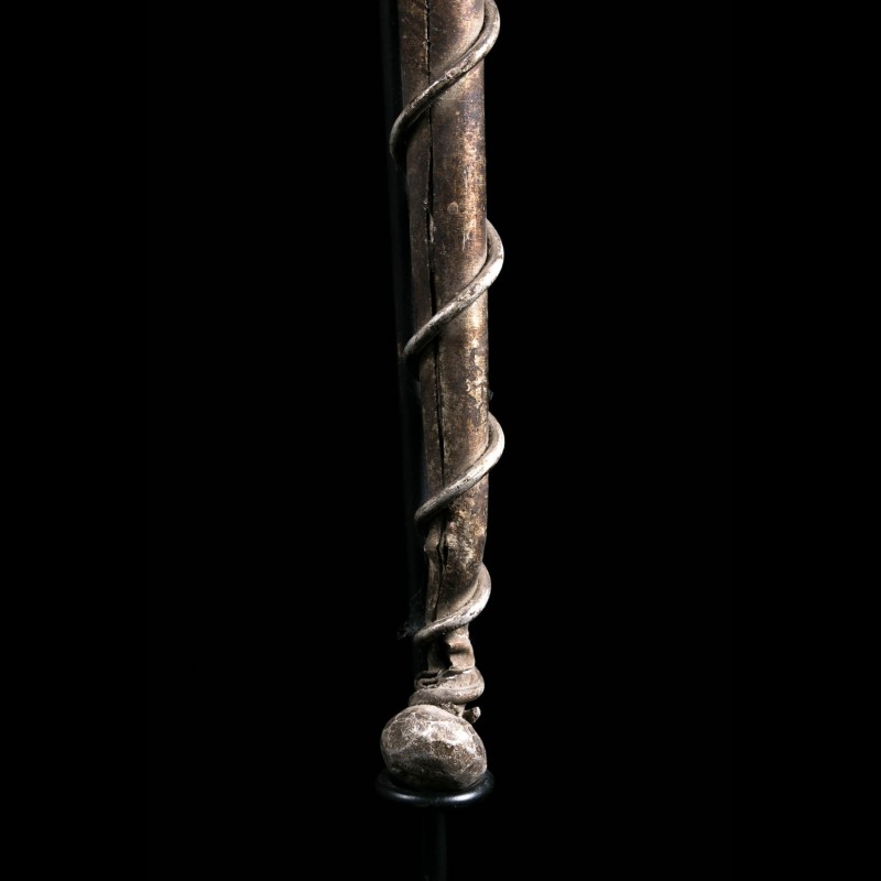 Chief sword staff from Benin - Old african art weapons