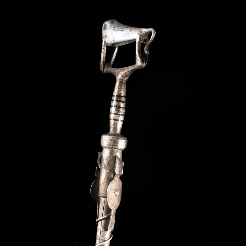 Chief sword staff from Benin - Old african art weapons