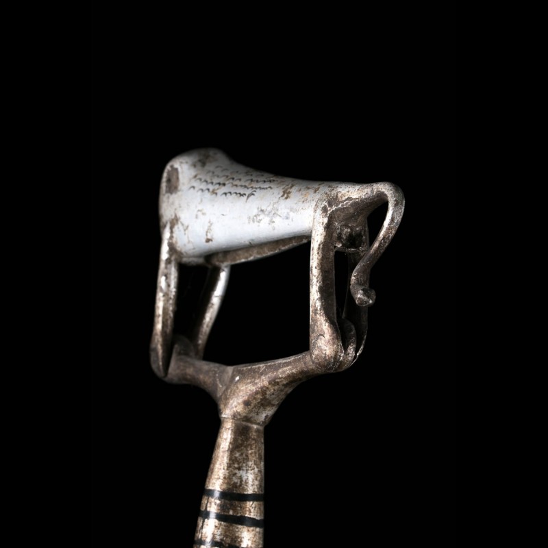 Chief sword staff from Benin - Old african art weapons