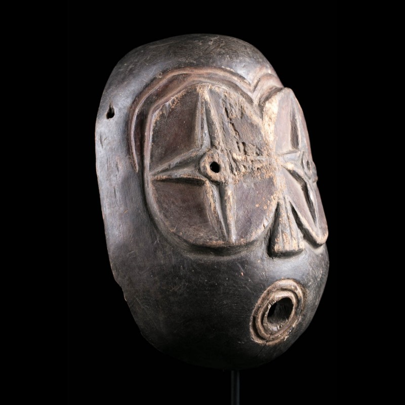 Acwe mask of the Eluba cult - Bembe - Congo - traditional african art ...