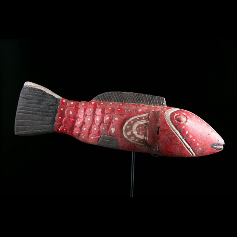 Fish puppet - Bozo - Mali - traditional african art gallery Italy ...