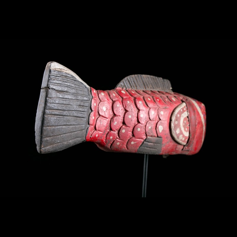 Fish puppet - Bozo - Mali - traditional african art gallery Italy ...