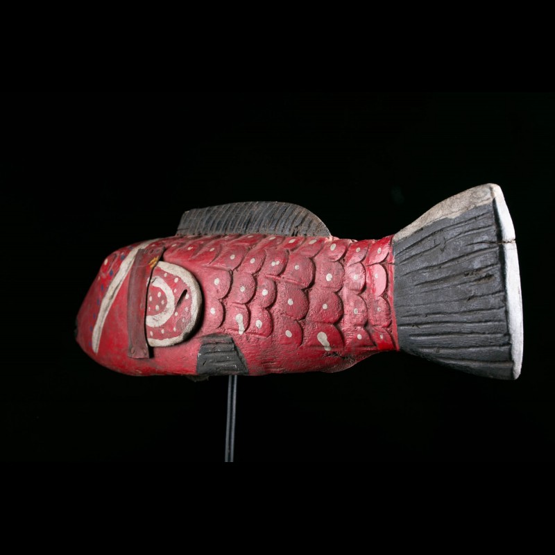 Fish puppet - Bozo - Mali - traditional african art gallery Italy ...